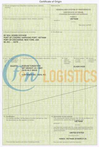 CO Form A Là Gì? Cần Lưu Ý Gì Về CO Form A Năm 2025?