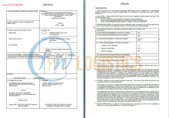 CO Form AJ Là Gì? 05 Điều Cần Biết Về CO Form AJ Năm 2025